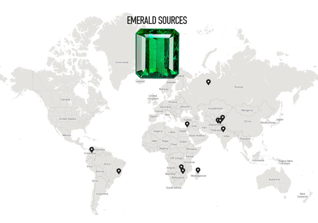 Where is Emerald Found? - Knox Jewelers