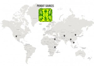 Where is Peridot Found? - Knox Jewelers